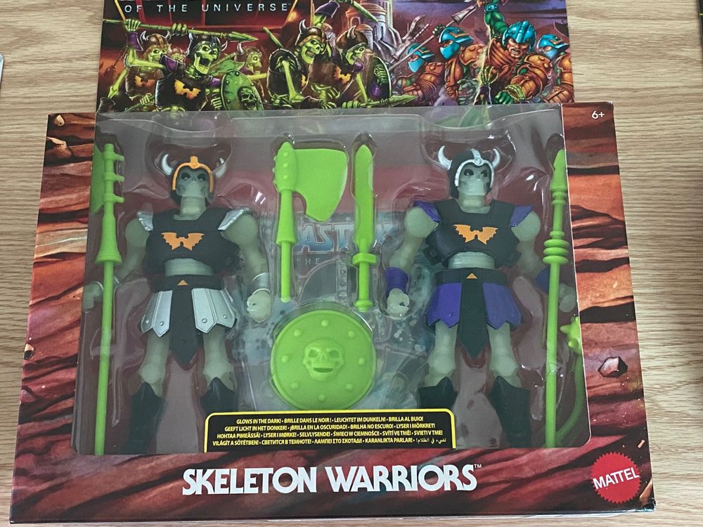 Masters of the Universe Origins Skeleton Warriors 2-Pack (Neu und ...