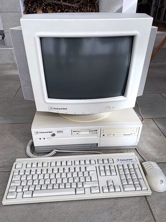 Packard Bell PC IBM comp. 1994, working, with Windows 3.1 | Kaufen auf ...