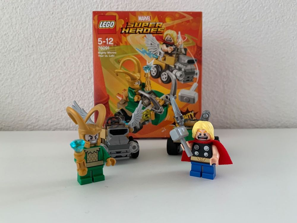 LEGO Mighty Micros: Thor vs. Loki #76091 (Gebraucht) in Oberkirch LU ...