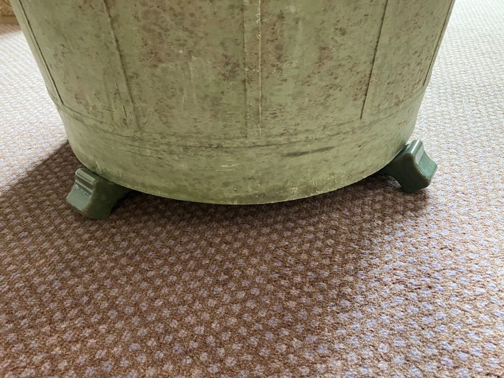 960x Stk. Ton Untersetzer Lackiert/ blau und grün/ Resposten (Neu und originalverpackt) in Wängi ...