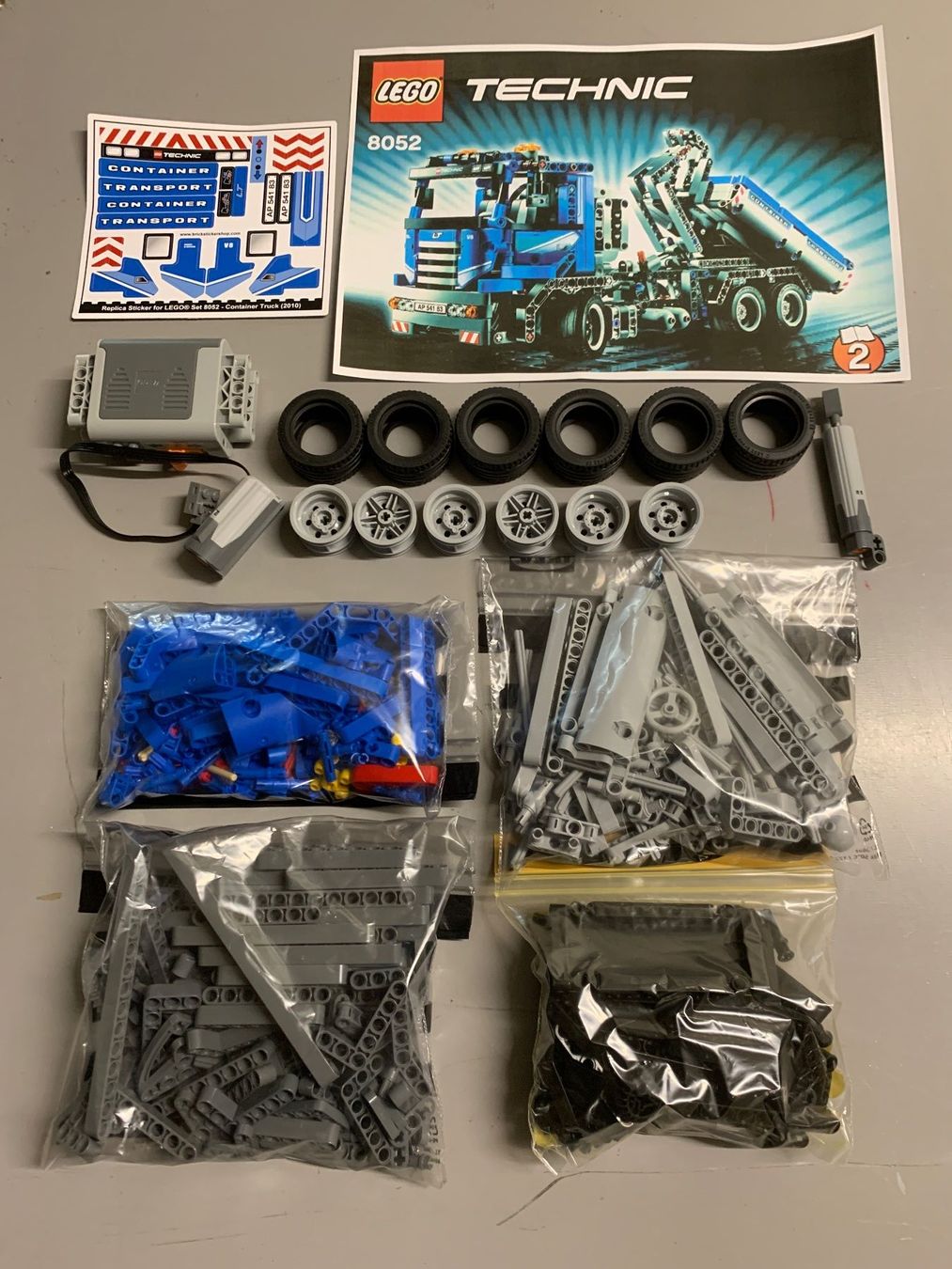 Lego Technic 8052 Container Truck, komplett ab Fr. 1.00. (Gebraucht) in ...