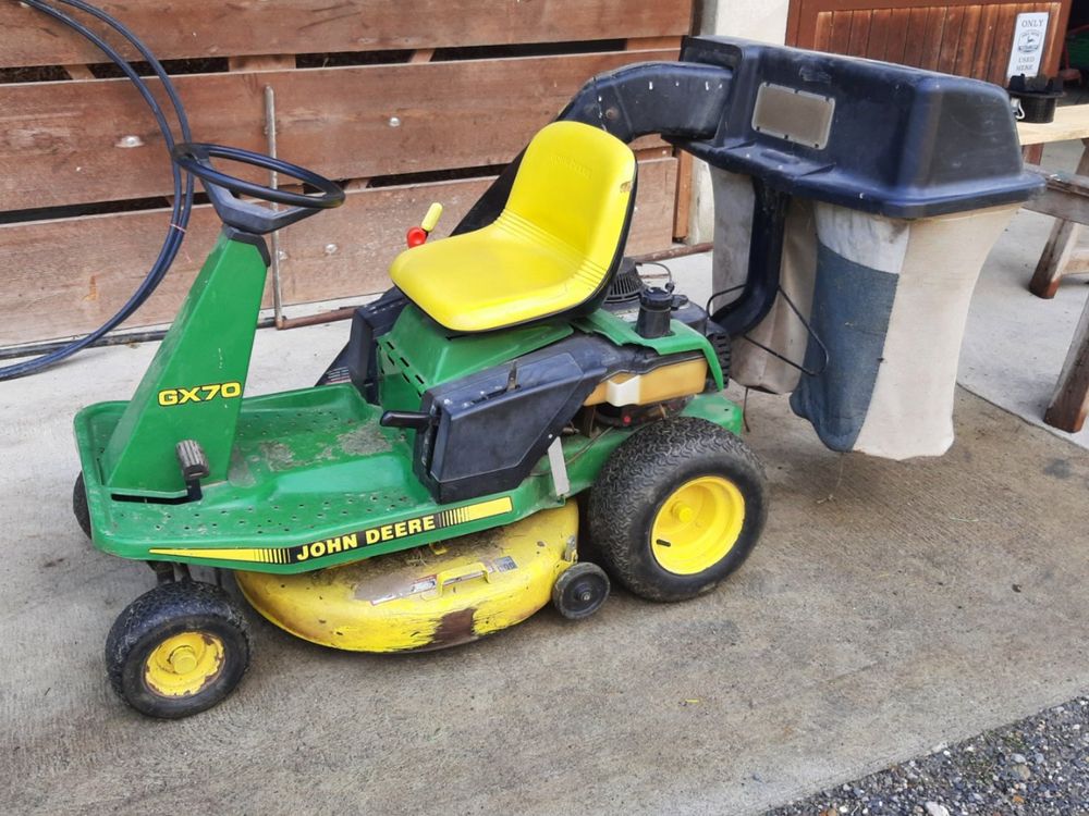 Rasentraktor John Deere GX 75 | Acheter sur Ricardo