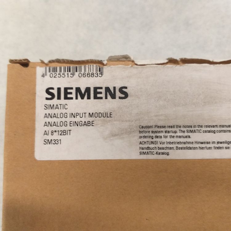 Siemens SM 331 Analogeingangsmodul | Kaufen auf Ricardo