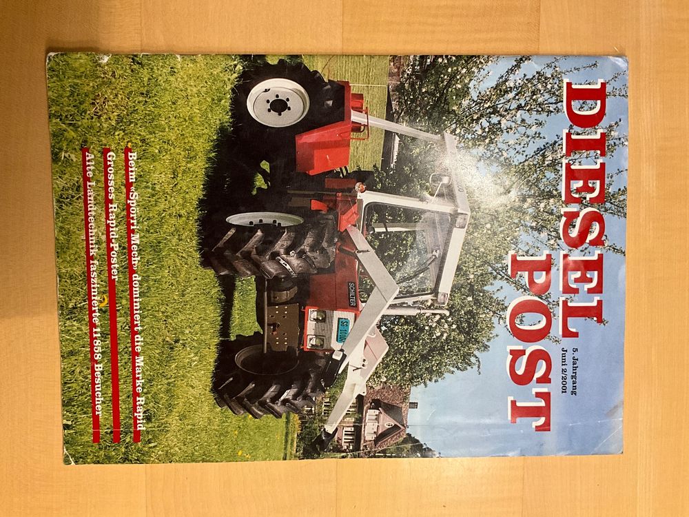 Diesel Post Schilter Traktor Rapid Prospekt Bührer (Gebraucht) in ...