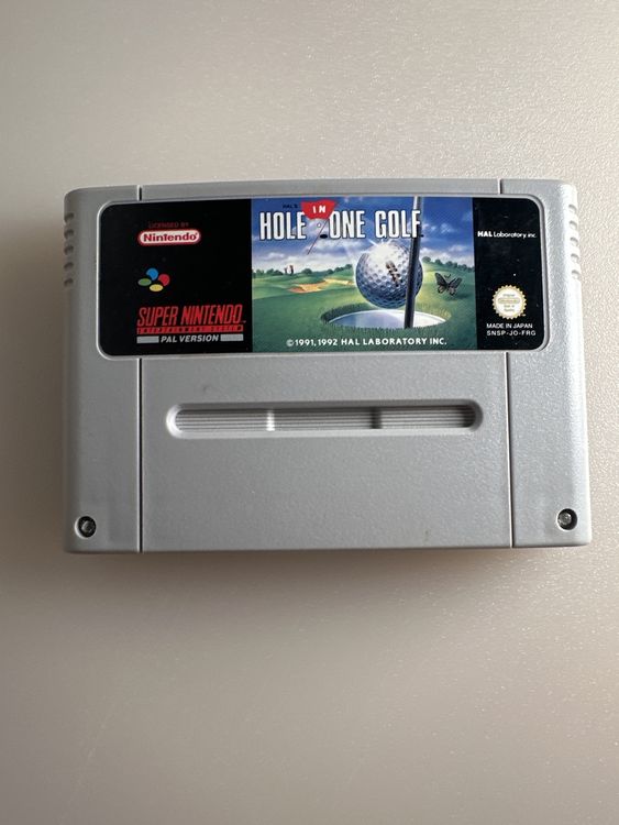 Hal's Hole in One Golf SNES Spiel | Kaufen auf Ricardo