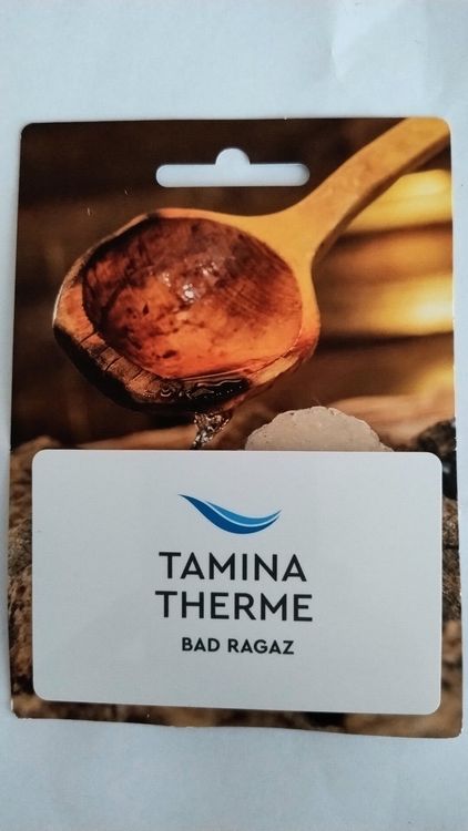 Gutschein 30.- Tamina Therme Bad Ragaz | Kaufen auf Ricardo