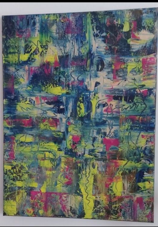 Gemälde, kräftige Farben ' von mir selbstgemalt 60×80 (Neu (gemäss Beschreibung)) in Riehen für ...