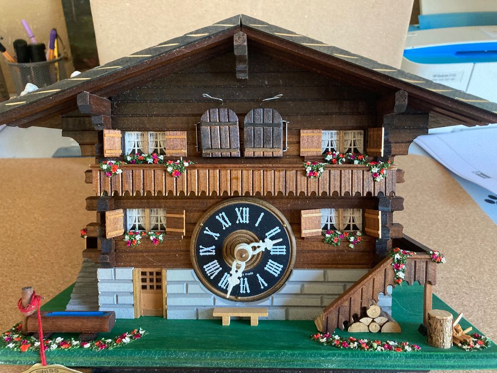 Schönes Chalet-Kuckucksuhr, Vintage, Dekorativ | Kaufen auf Ricardo
