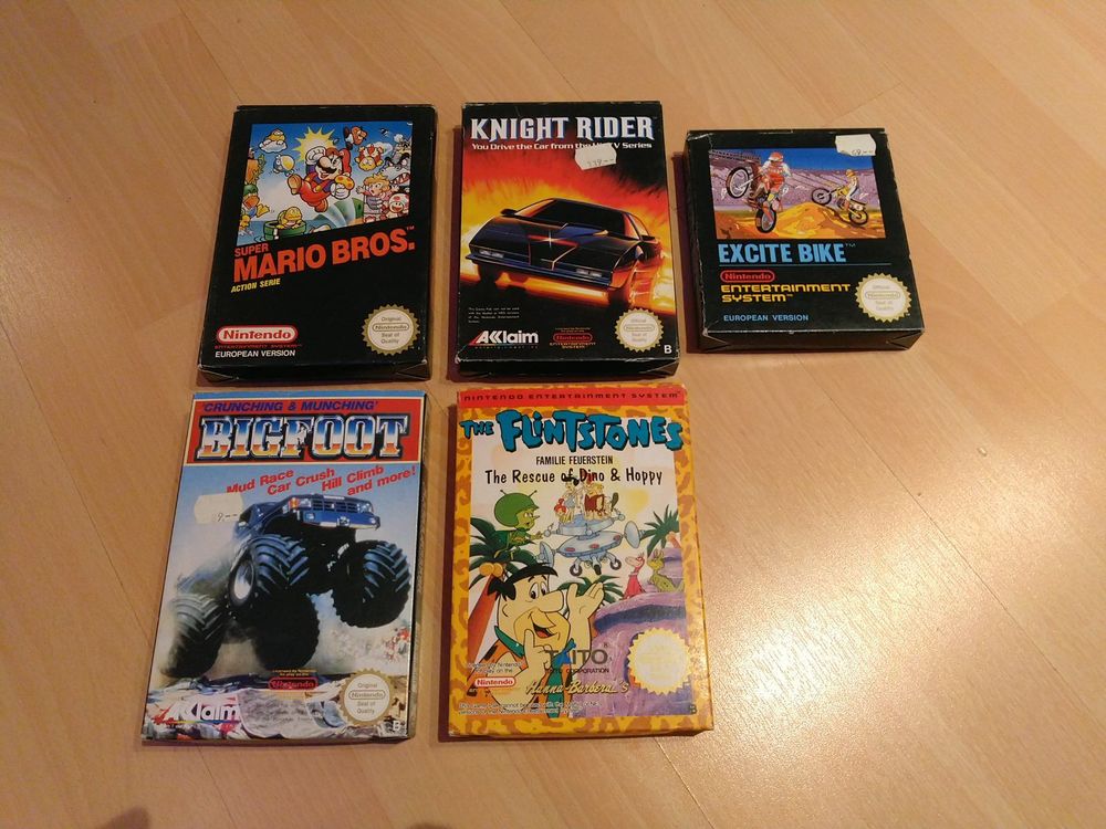 Diverse Spiele zu Nintendo NES 1985 (Gebraucht) in Wolfwil für CHF 203 ...