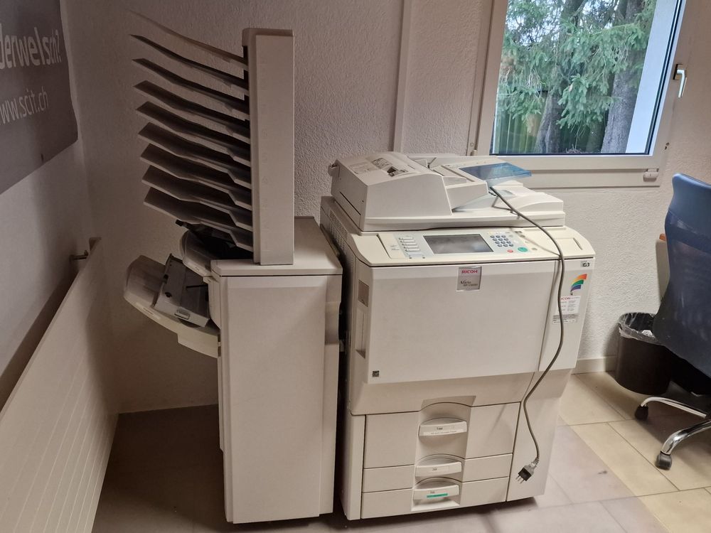 Ricoh Aficio MP C6000 inkl. erweiterte Ausgabeeinheit (Defekt) in ...