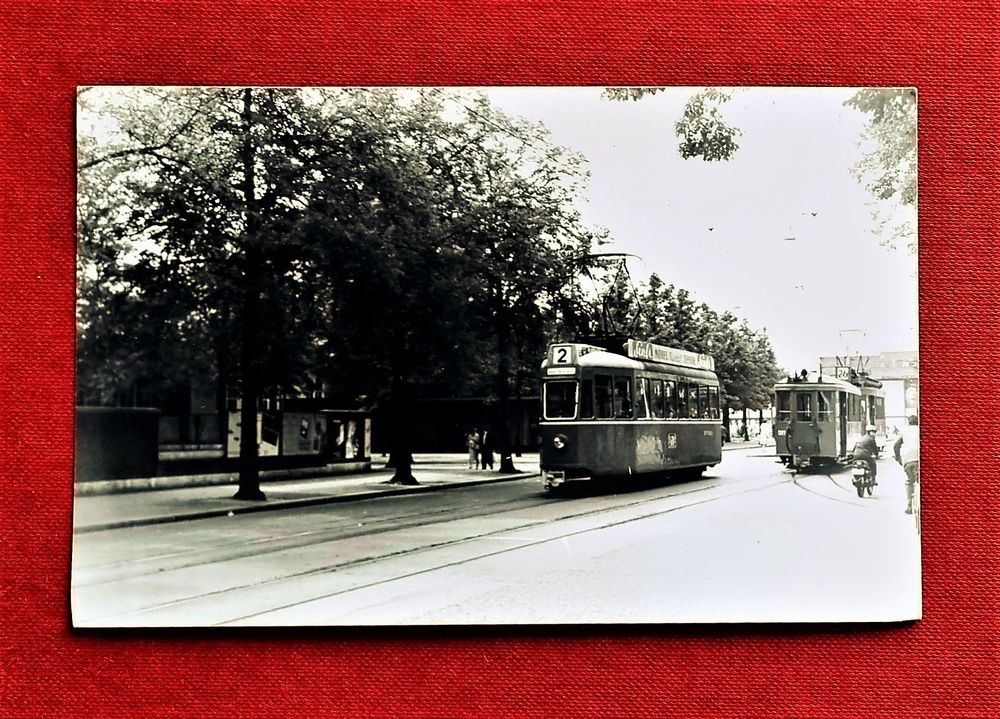 Basel - Mustermesse - Tram - Strassenbahn BVB - 1959 | Kaufen auf Ricardo