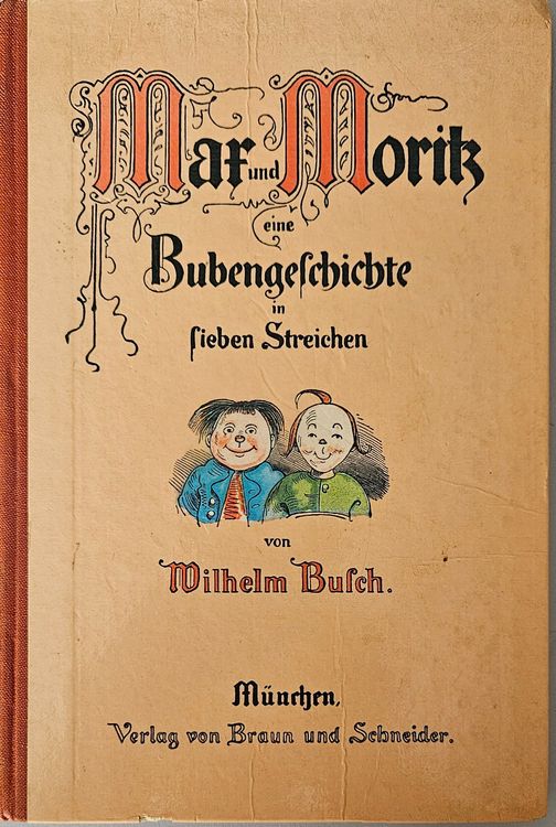 Buch von Max und Moritz 1962 (Gebraucht) in Weinfelden für CHF 25 – mit ...