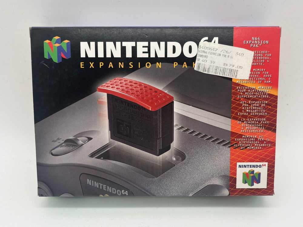 Nintendo 64 Expansion Pak Deutsch N64 Retro (Gebraucht) in St. Gallen ...