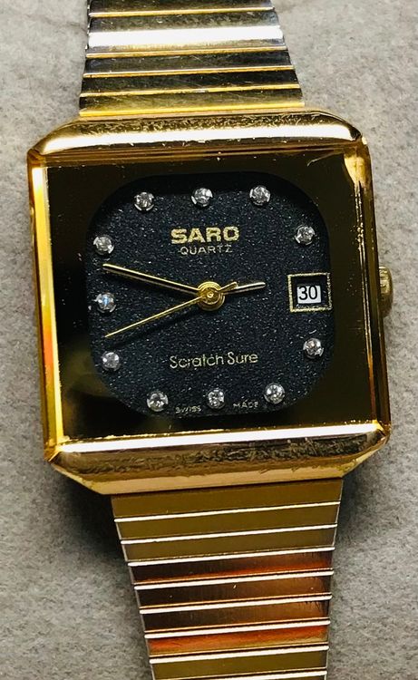 SARO Damenuhr Swiss-Made ( Saphir Glas / 24 mm ) (Gebraucht) in ...
