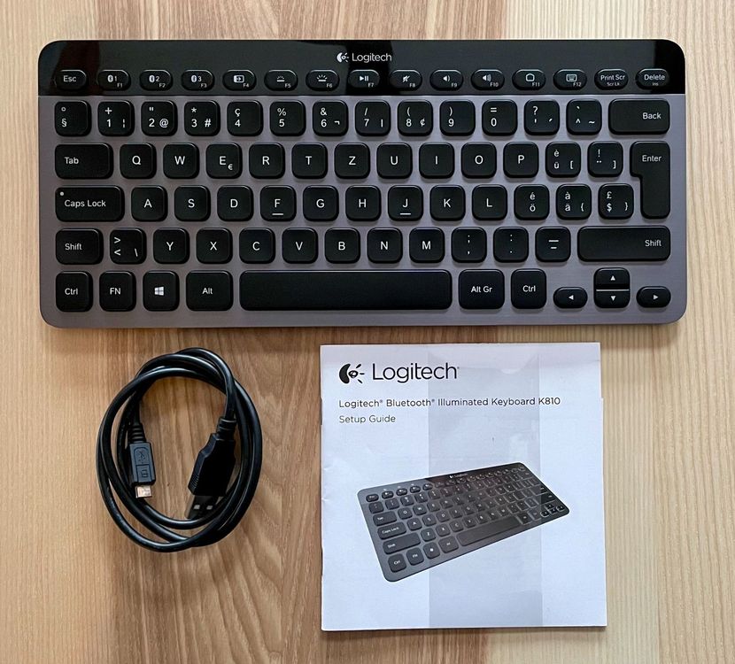 Logitech Bluetooth Keyboard K810 (Gebraucht) in Heimiswil für CHF 34 ...