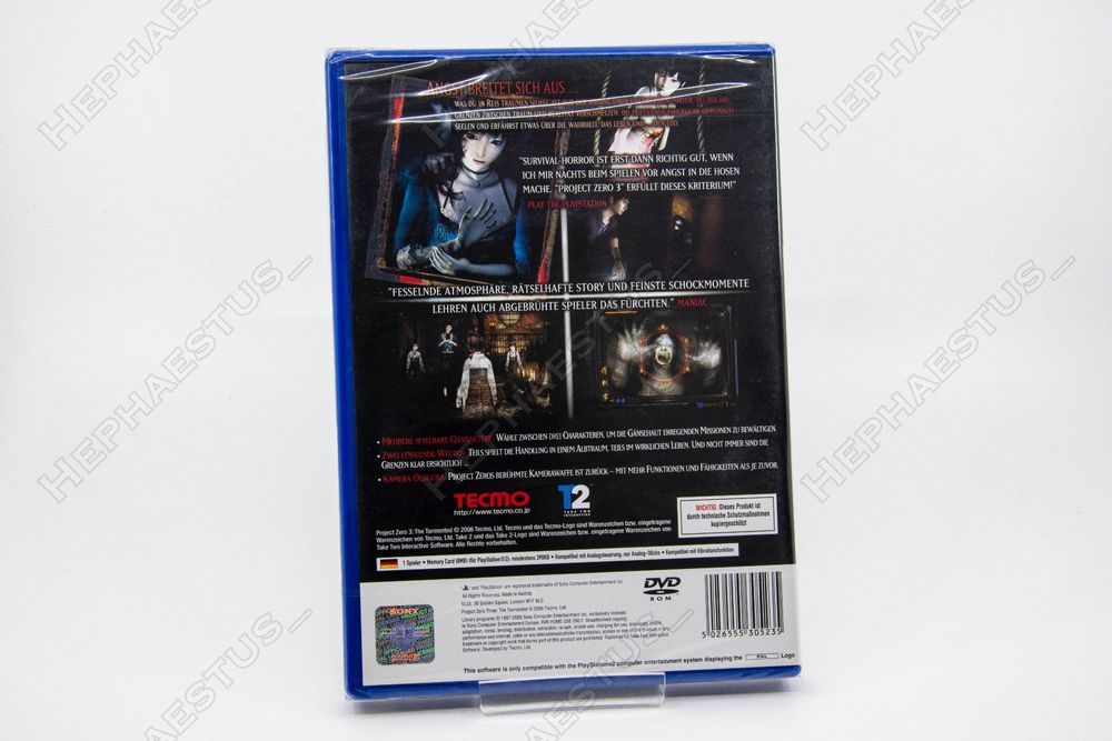Project Zero 3: The Tormented PS2 NEU&OVP (sealed) (Neu (gemäss ...