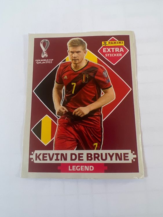 Panini WM 22 Basic Extra Sticker Kevin De Bruyne | Kaufen auf Ricardo