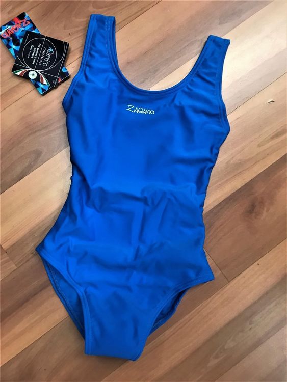 Fabrikneuer Mädchen Badeanzug, Gr.116 blau, "Zagano" (Neu und originalverpackt) in Adliswil für ...
