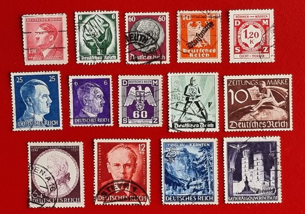 DEUTSCHES REICH KL. SAMMLUNG HITLER BÖHMEN POLEN AB 1934 GE | Kaufen auf Ricardo