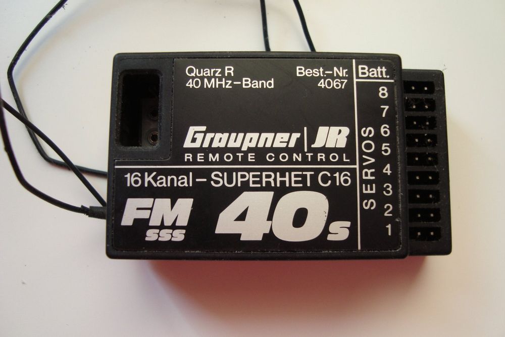 Graupner/JR 16Kanal Empfänger | Kaufen auf Ricardo