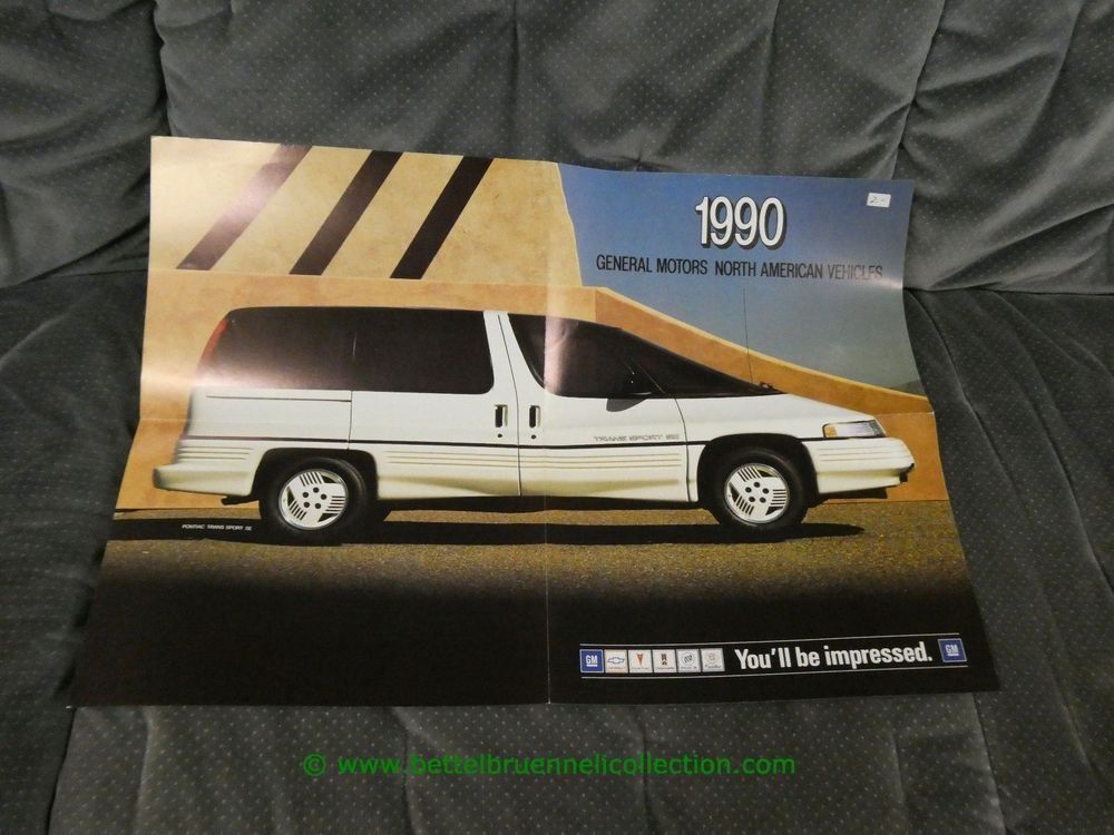 GM Modellprogramm 1990 Prospekt/Poster | Kaufen auf Ricardo