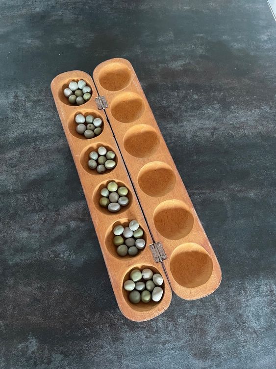 Awalé ou Kalaha Jeu de graines Africain | Kaufen auf Ricardo