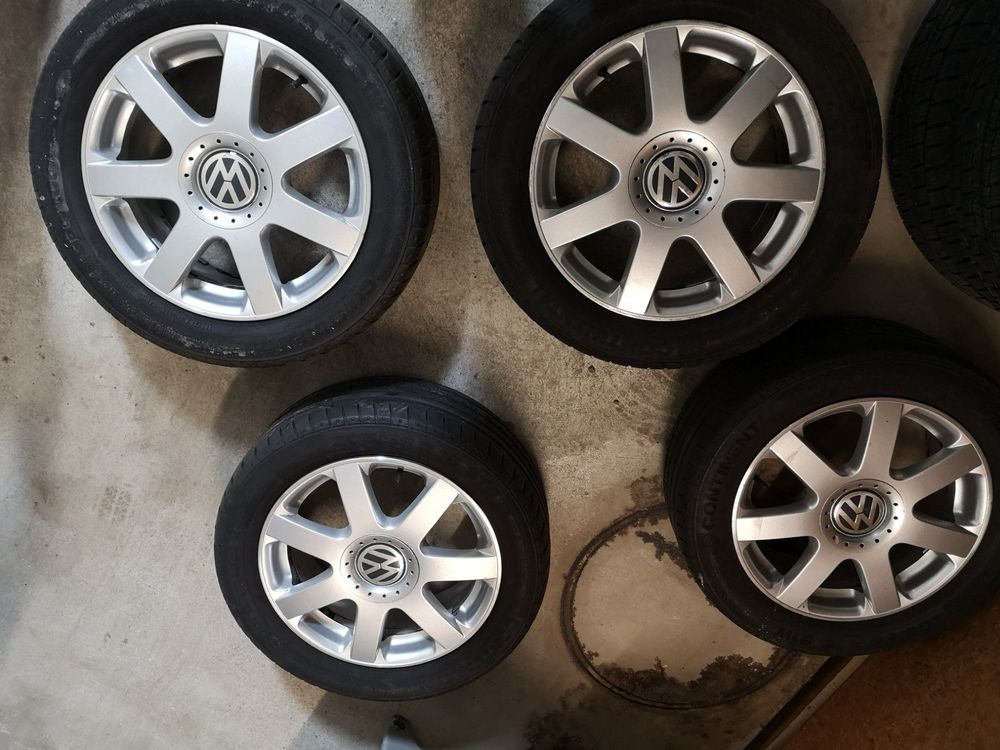 Vw Golf 4 original Aluräder mit Pneu | Acheter sur Ricardo