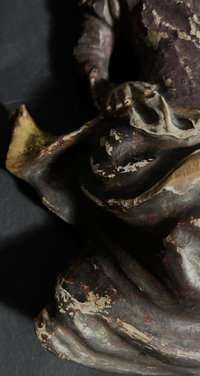 Antike Barock Heilige Priester Skulptur aus Holz (Gebraucht) in Root für CHF 15 – mit Lieferung ...