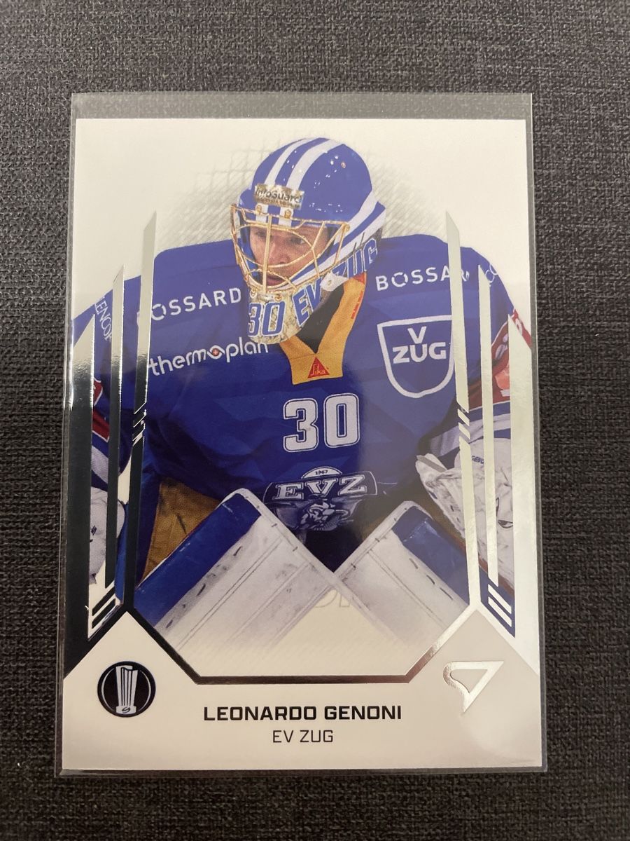 Sportzoo Leonardo Genoni EV Zug Playoffs 2025 (Neu (gemäss Beschreibung ...