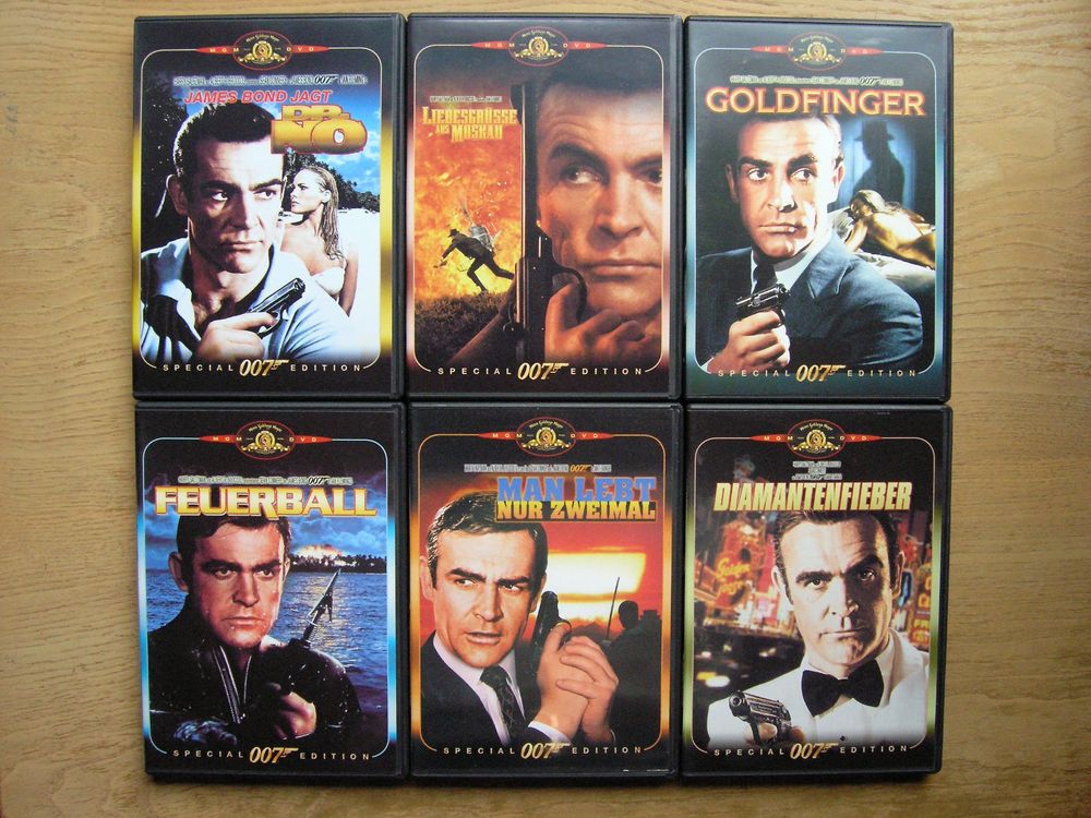 JAMES BOND MGM 007 COLLECTION SEAN CONNERY EDITION | Kaufen auf Ricardo
