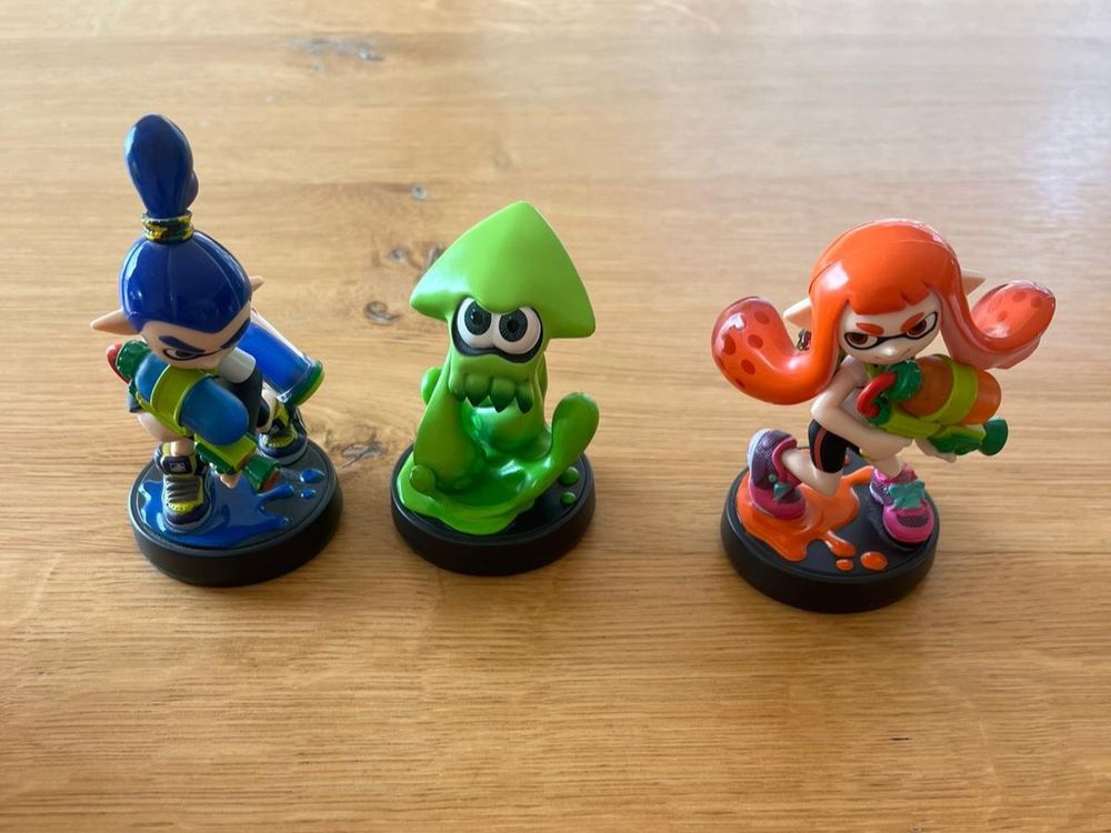 Splatoon Amiibo 3er Figuren Pack 1 (Gebraucht) in Münchwilen TG für CHF ...