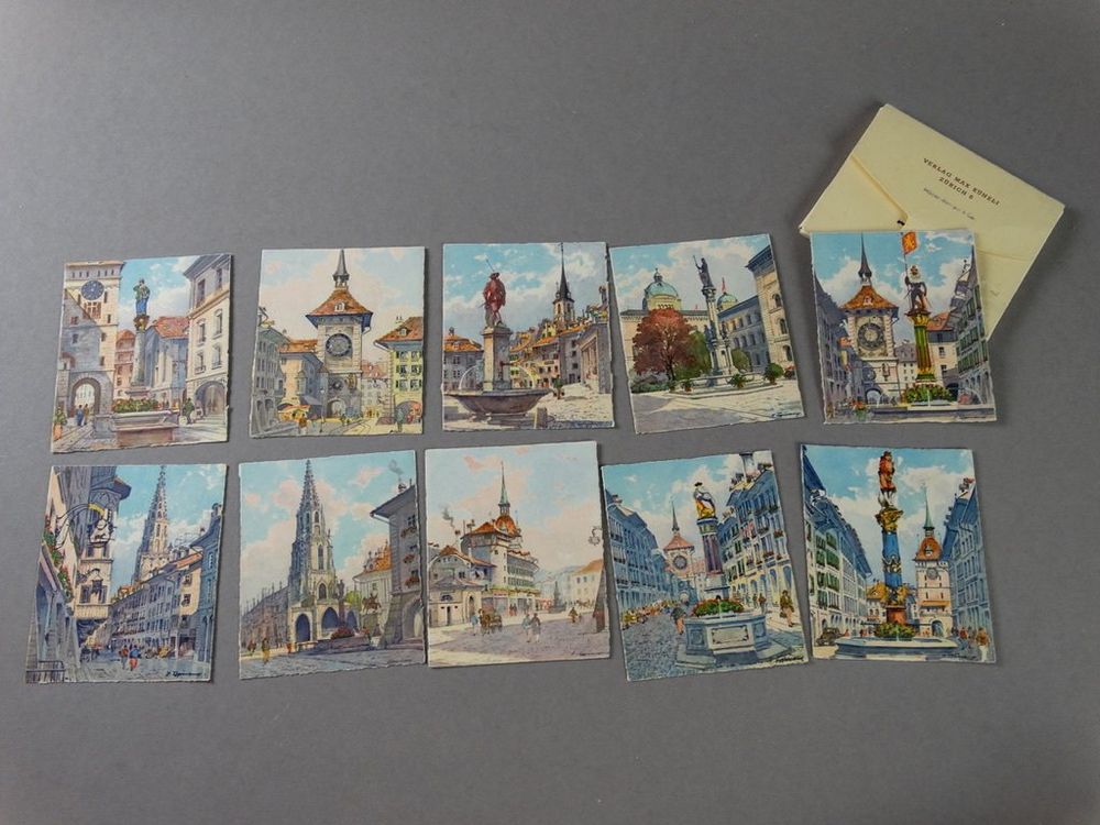 antike Foto AK Ansichtskarten Verlag Max Künzli Fotos Bern (Gebraucht ...
