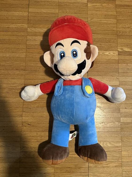 XXL Supermario Plüschfigur 60cm (Gebraucht) in Basel für CHF 15 – mit ...