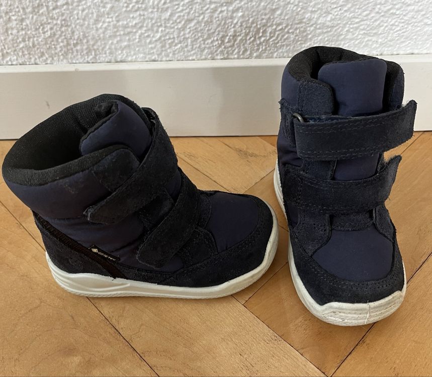 🥾Winterstiefel dunkelblau, Gore-Tex, Marke: ecco, Grösse 21 (Gebraucht ...