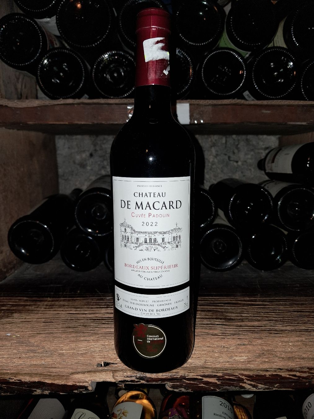 Château de Macard « Cuvée Padouin » 2022 (Neuf avec emballage d'origine ...