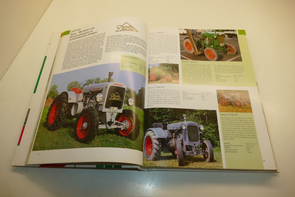 Buch: 1000 Traktoren, Geschichte, Klassiker, Technik (Gebraucht) in ...