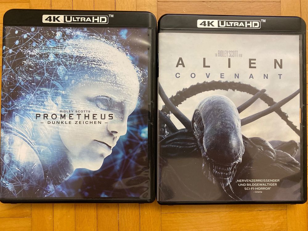 Prometheus + Alien Covenant 4K | Kaufen auf Ricardo