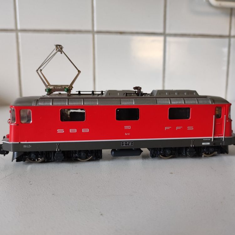 E-Lok SBB, Re 4/4 II, Lok-Nr. 11113, Swiss Express-Logo (Gebraucht) in Seuzach für CHF 124 – mit ...