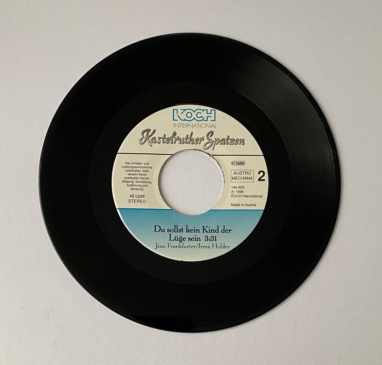 Kastelruther Spatzen, Das Lied der Dornenvögel (Gebraucht) in Flums für ...