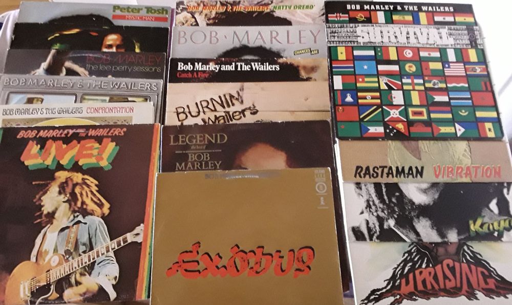 12x Bob Marley LP + 2x Doppelalbum, Ziggy Marley, Peter Tosh (Gebraucht ...