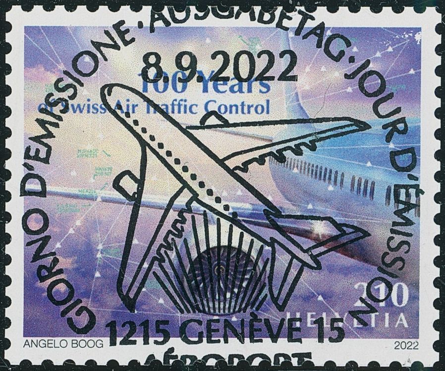 2022 - Flugsicherung - Ersttag ET Voll (Gebraucht) in Schindellegi für CHF 4.5 – mit Lieferung ...