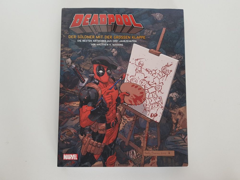 Marvel Deadpool Artbook: Der Söldner mit der grossen Klappe (Neu ...