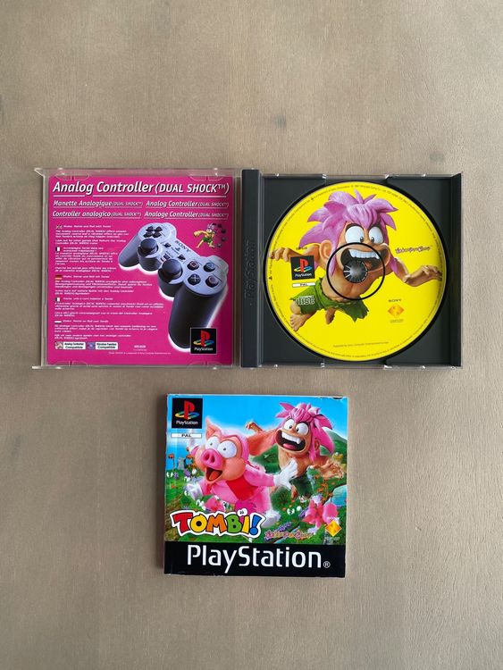 Tombi PS1 Game OVP / CIB PlayStation | Kaufen auf Ricardo