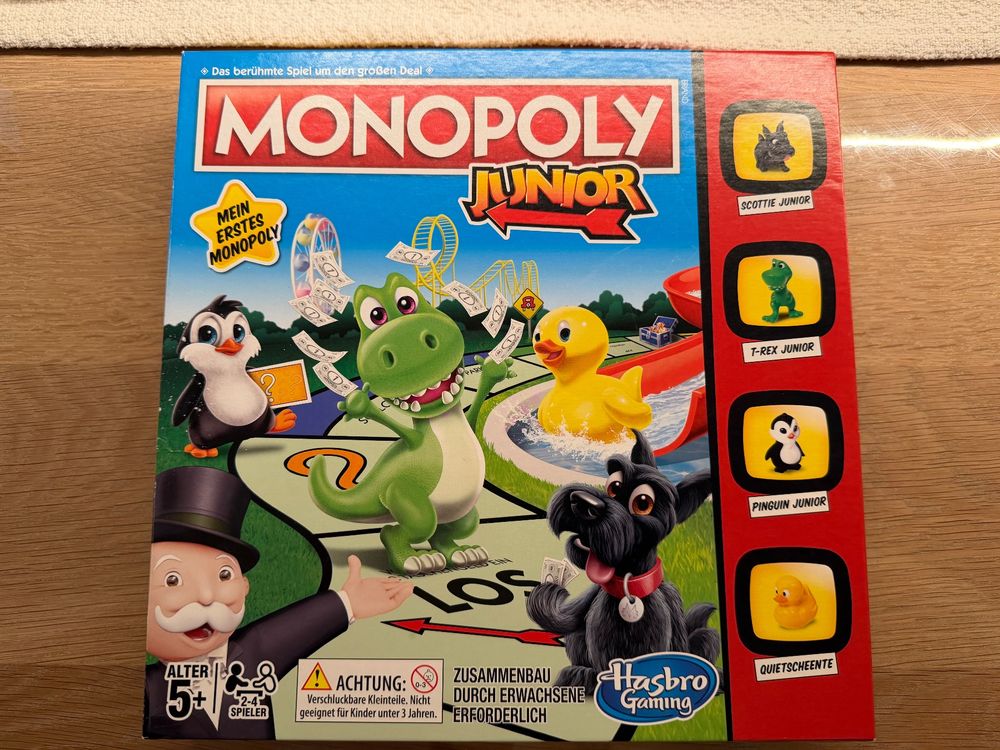 Monopoly Junior - Das erste Monopoly für Kinder ab 5 J. (Gebraucht) in ...