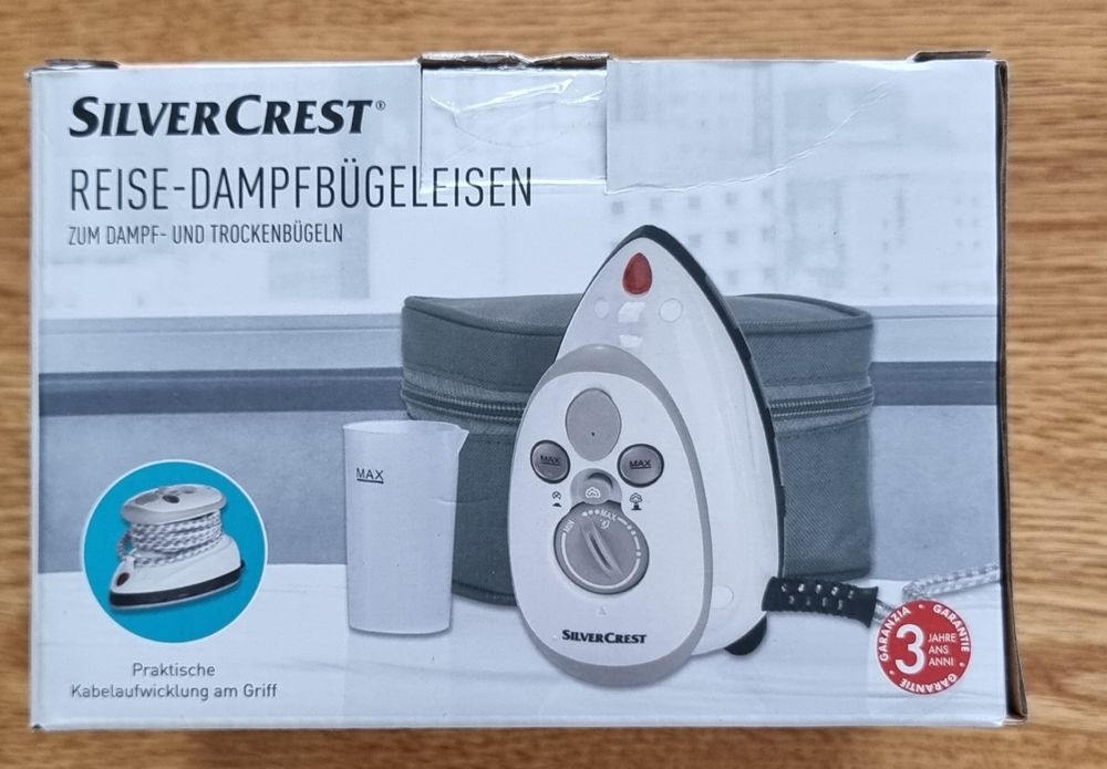 Silver Crest Reise-Dampfbügeleisen (Neu und originalverpackt) in Frauenfeld für CHF 25 – mit ...