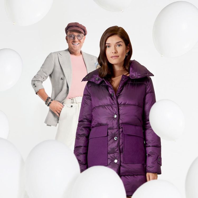 THOM Thomas Rath Winterjacke Steppmantel beere | Kaufen auf Ricardo