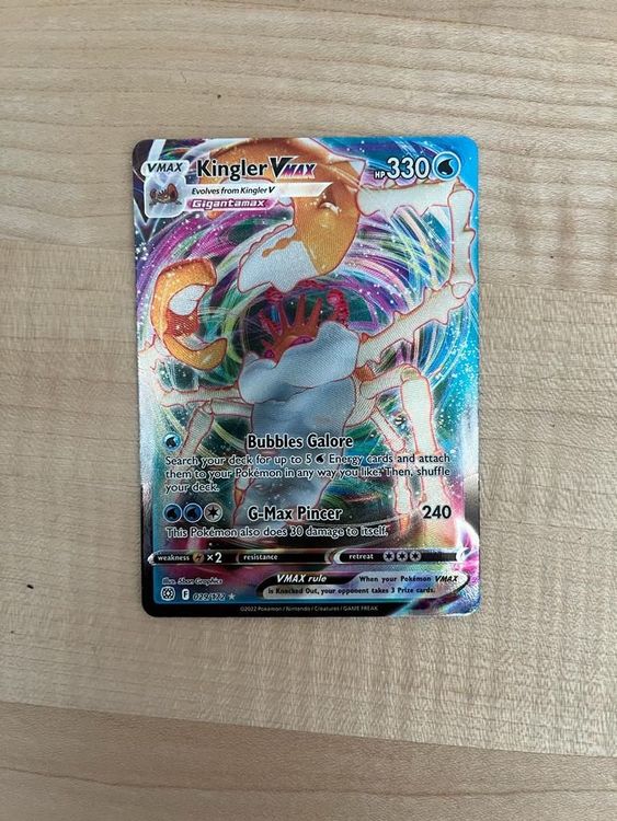 Kingler VMAX Brilliant Stars Englisch | Kaufen auf Ricardo