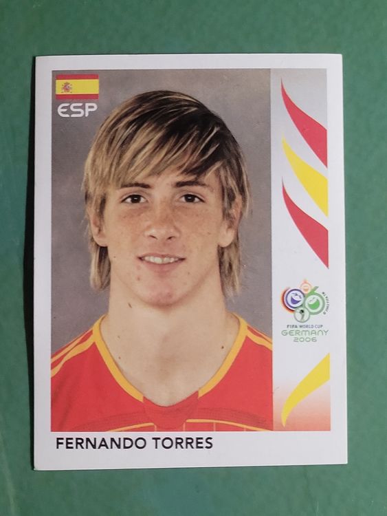 Fernando Torres FIFA WORLD CUP 2006 Panini Nr.548 | Kaufen auf Ricardo