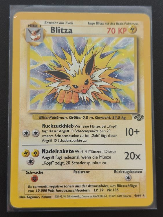 Blitza Holo Jungle set (Gebraucht) in Horgen für CHF 22 – mit Lieferung ...