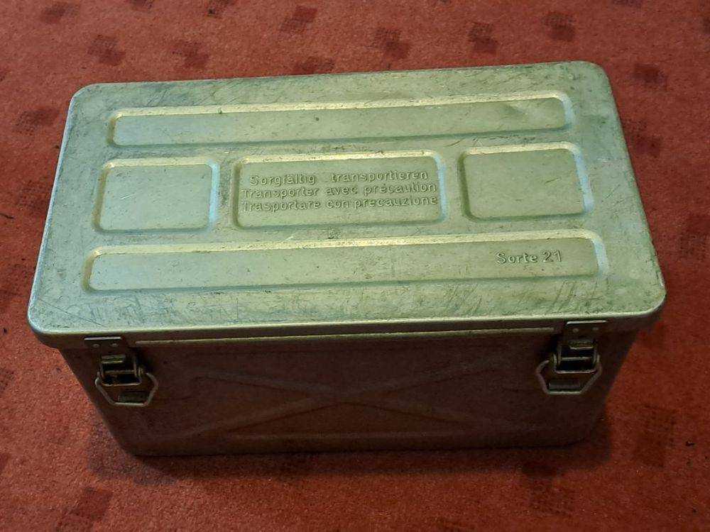 Parkdienstkiste für Bunker ab 1960 , Leer (Gebraucht) in St.Gallen für ...